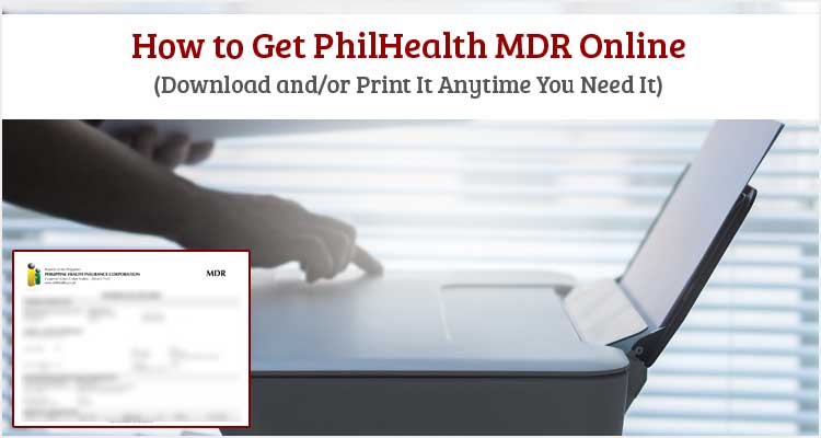 How to Get PhilHealth MDR Online - Useful Wall